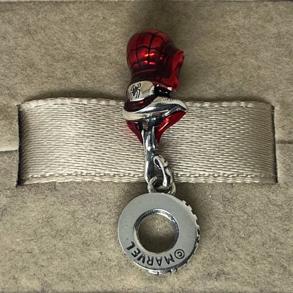Pandora | Jewelry | Pandora Marvel Hanging Spiderman Dangle Charm ...